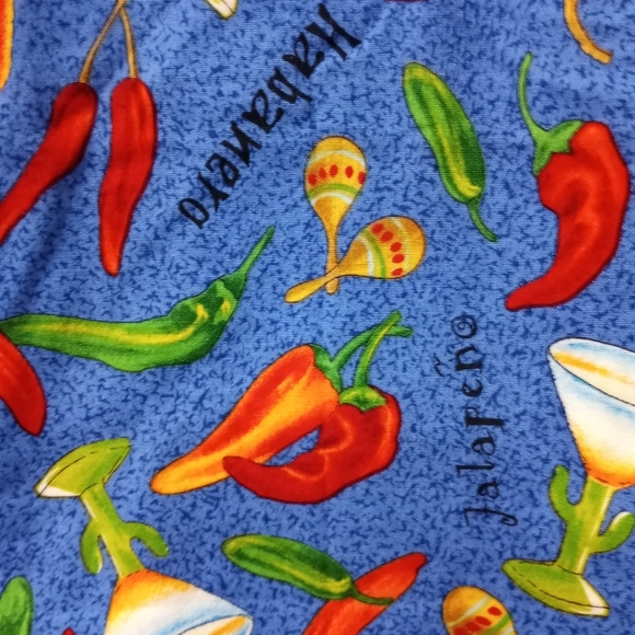 Kitchen | 6 Chili Margarita Mexican Fiesta Cloth Napkins | Poshmark